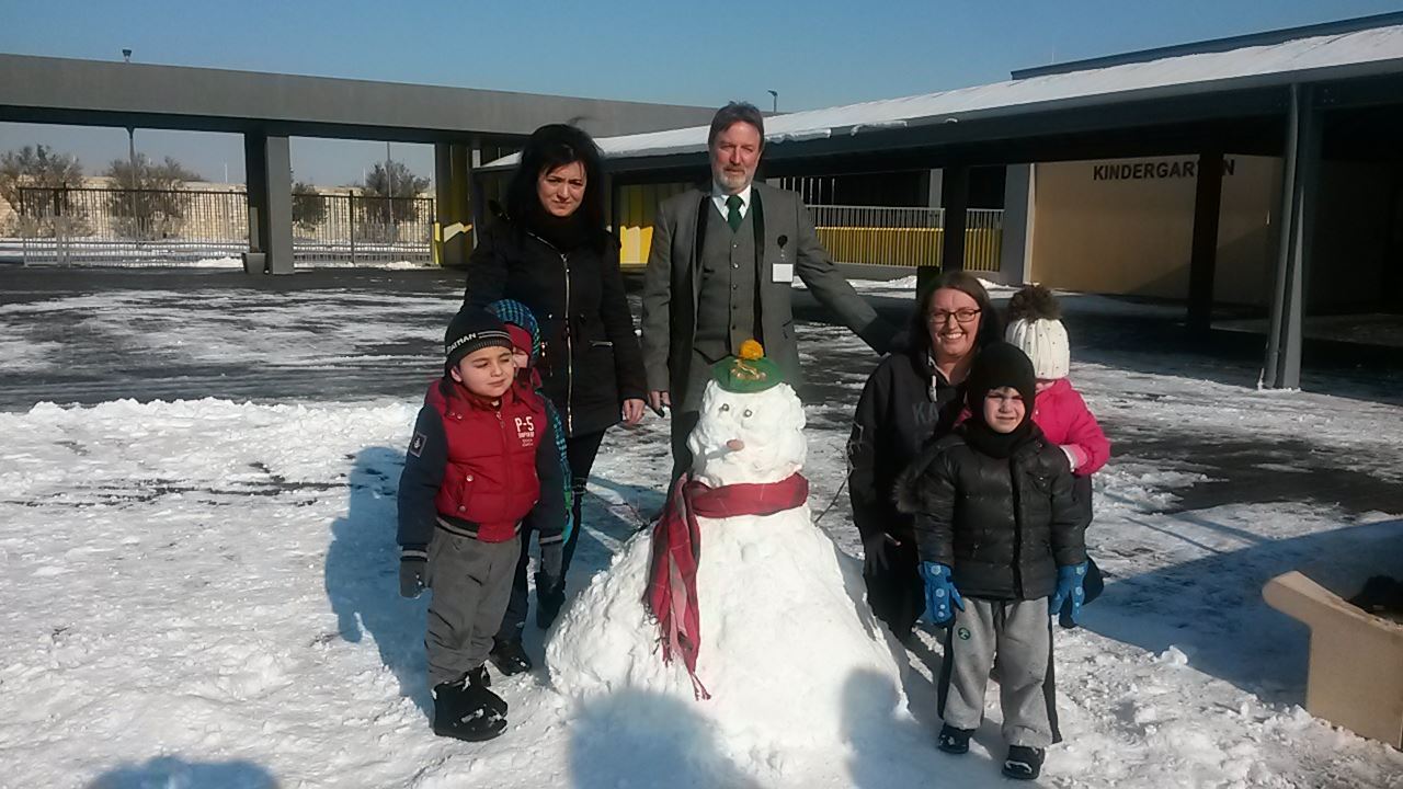 Snowman visiting SABIS® SUN - SABIS® SUN International School — Baku ...