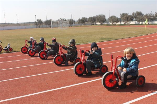 Tricycle Race for KG1 students - SABIS® SUN International School — Baku ...