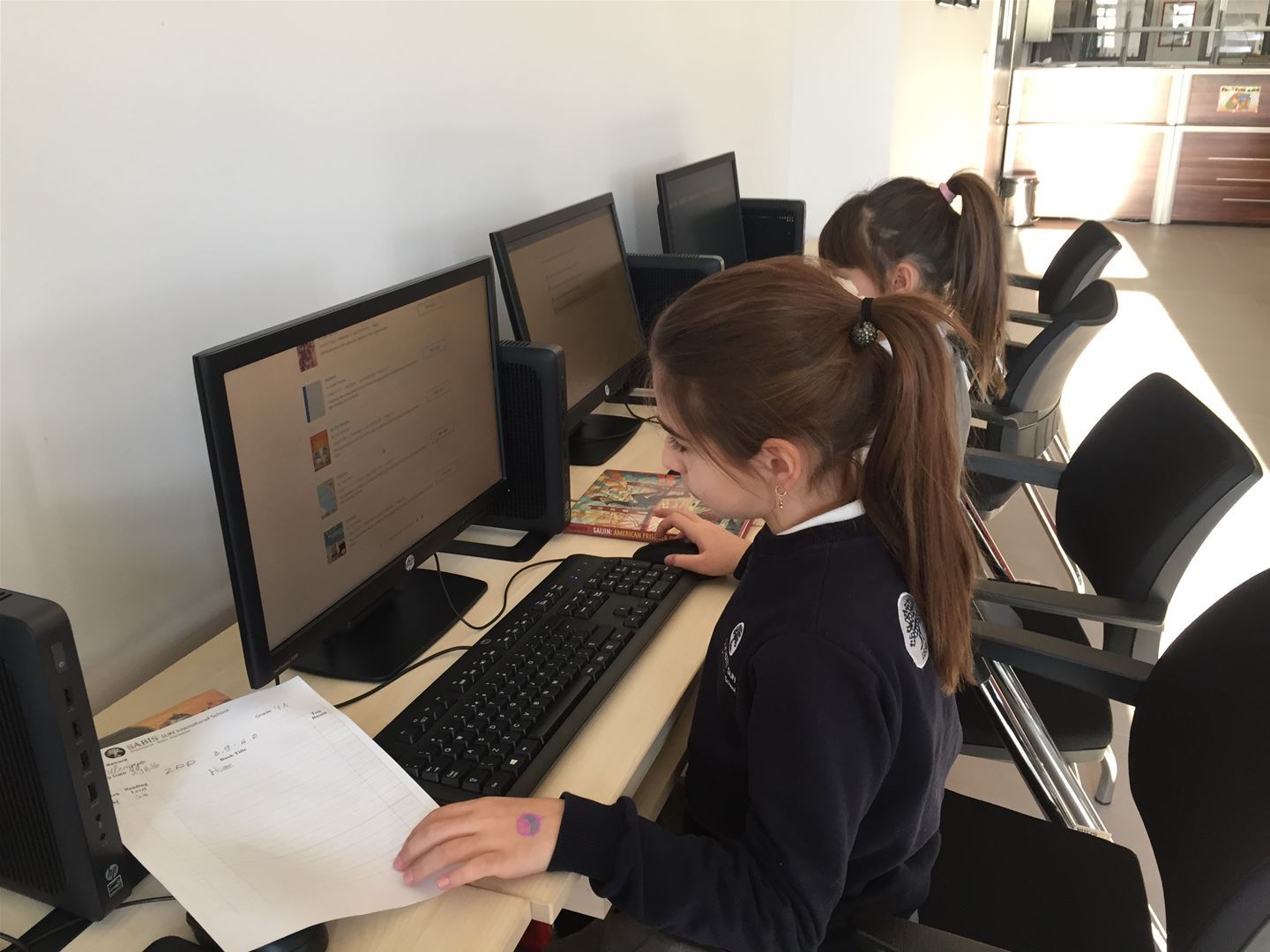 Library time - SABIS® SUN International School — Baku, Azerbaijan